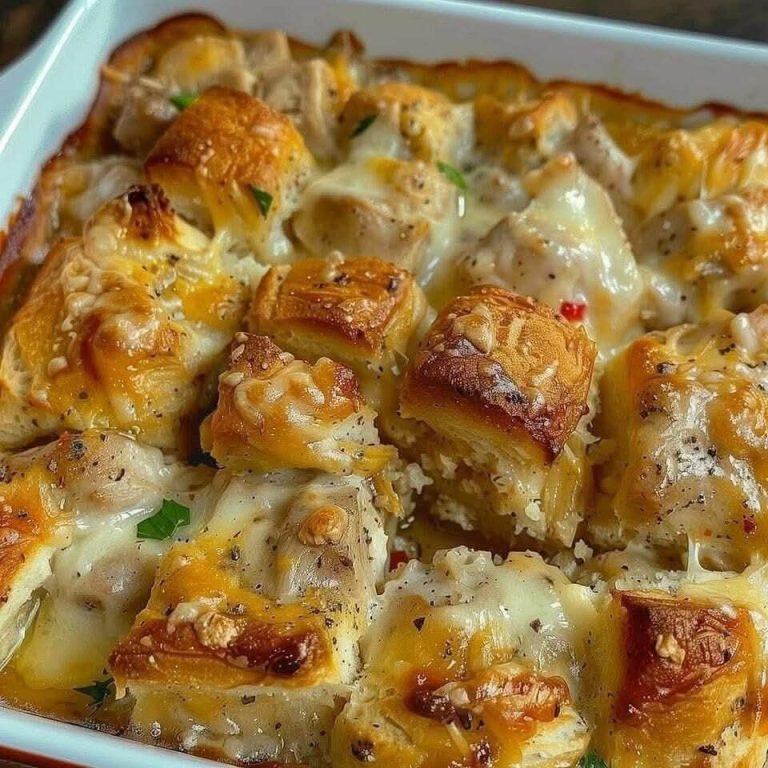 Bubble Biscuit Bake Casserole Made with Chicken - Aboutbackpacks