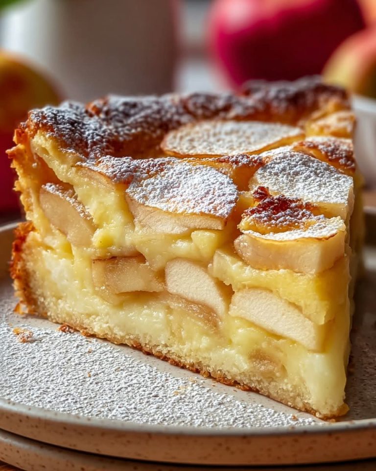 “Traditional German Apple Custard Cake - Aboutbackpacks